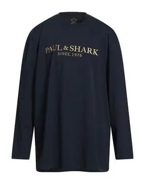 Paul & Shark T-shirt Midnight Size Cotton, Elastane - Blue