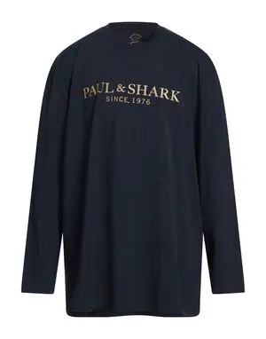 Paul & Shark T-shirt Midnight Size Cotton, Elastane - Blue