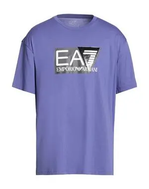 EA7 T-shirt Size Cotton - Blue