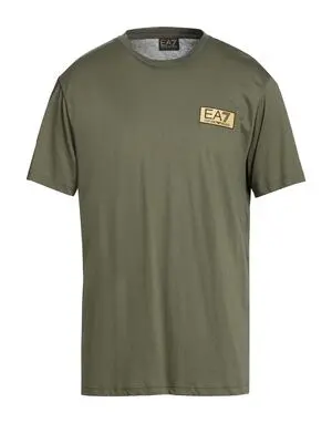 EA7 T-shirt Military Size Cotton