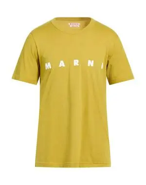 Marni T-shirt Mustard Size Cotton - Yellow