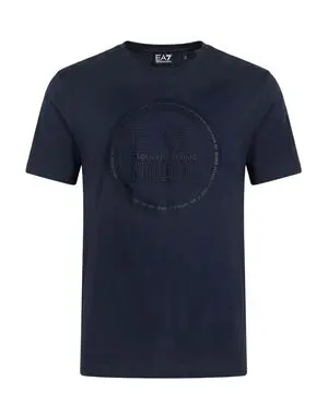 EA7 T-shirt Size Cotton - Navy