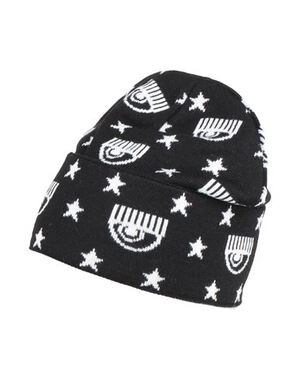 CHIARA FERRAGNI Chiara Ferragni Beanie Hat Black