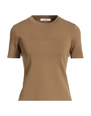 Max Mara Sweater Khaki Size Viscose, Polyamide - Beige