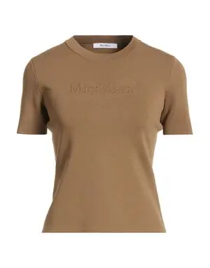 Max Mara Sweater Khaki Size Viscose, Polyamide - Beige