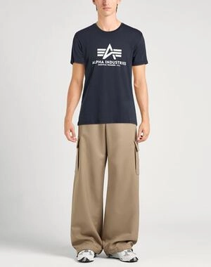 Alpha Industries T-shirt Size Cotton - Midnight Blue