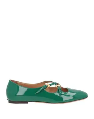 A.BOCCA A. Bocca Ballet Flats Emerald Size Leather