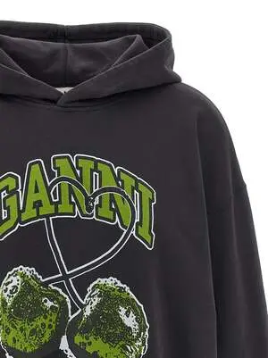 GANNI Basic Jersey Cherry' Hoodie
