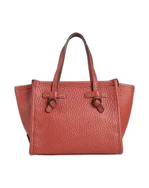 GIANNI CHIARINI Marcella Club Handbag Brick Leather - Red