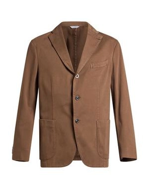 Boglioli Blazer Size Cotton, Elastane - Brown