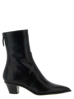 AQUAZZURA Brunswick Ankle Boots - Black
