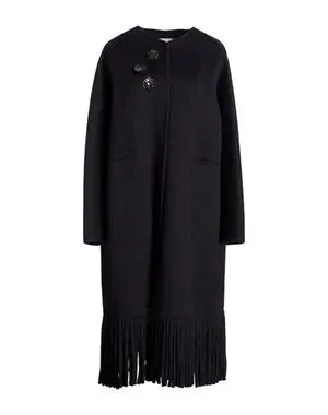 SHIRTAPORTER Coat Charcoal Size Wool, Polyester - Grey
