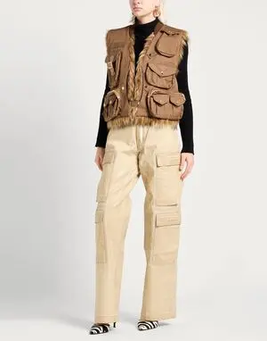 Dolce & Gabbana Canvas Vest With Plush Lining