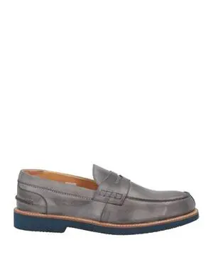 EXTON Loafers Midnight Size Soft Leather - Grey