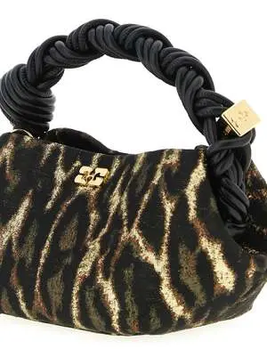 GANNI Metallic Cloque Bou' Handbag