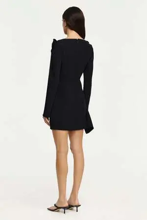 Acler Limosa Mini Dress - Black