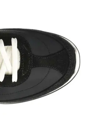 Celine Low-top Racer Sneakers In Suede With Triomphe Logo