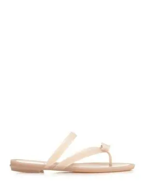 FERRAGAMO Vara Flip-flops With Jelly Bow - Multicolor