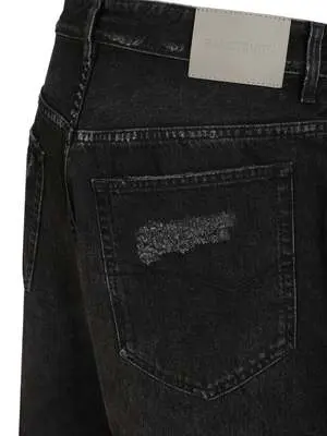 Balenciaga Curved-leg Distressed Jeans