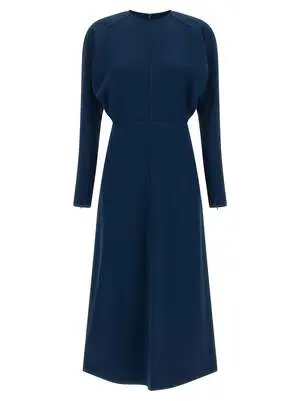 Victoria Beckham Dolman Midi Dress - Blue