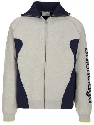 Balenciaga Zip-up Cardigan Bodysuit - Gray