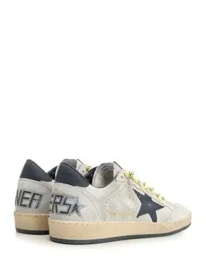 GOLDEN GOOSE Ball Star Suede Sneakers - Gray