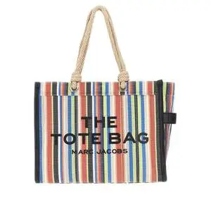 Marc Jacobs Striped Mesh Large Tote Bag - Multicolor