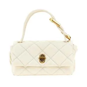 Marc Jacobs Quilted Leather Mini Bag - White