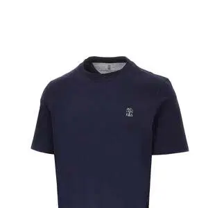 Brunello Cucinelli Jerey T-hirt With Logo