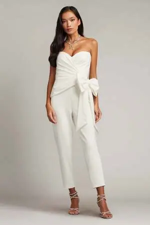 Tadashi Shoji Strapless Jumpsuits