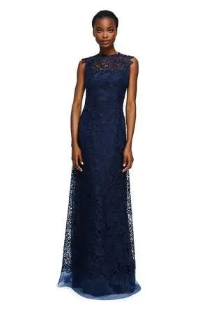 Tadashi Shoji Sheer Evening Dresses