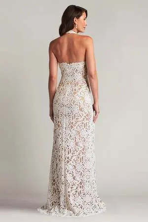 Tadashi Shoji Elanor Gown - Ivory/venice