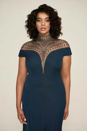 Tadashi Shoji Piper Embellished Gown