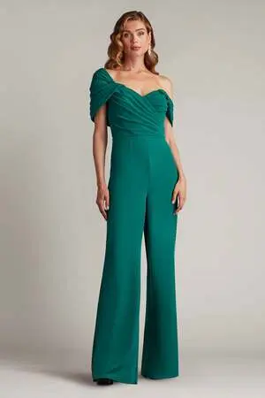 Tadashi Shoji Drea Draped Jumpsuit