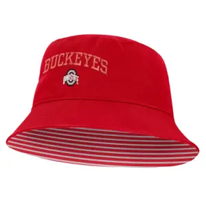Nike Ohio State Primetime Apex College Bucket Hat - Red