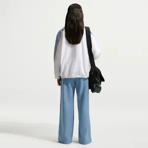 Nike Studio Fleece Mid-rise Wide-leg Pants