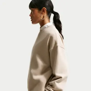 Nike Studio Fleece Oversized Crew