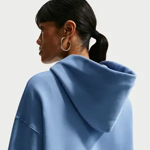 Nike Studio Fleece Medium Weight Oversized Pullover Hoodie