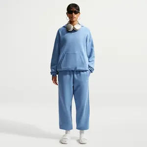Nike Studio Fleece Medium Weight Oversized Pullover Hoodie