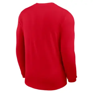 Nike Ohio State Sideline Coach Dri-fit Top - Red