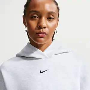 Nike Studio Fleece Medium Weight Oversized Pullover Hoodie
