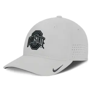 Nike Ohio State Sideline Practice Dri-fit College Hat - Grey
