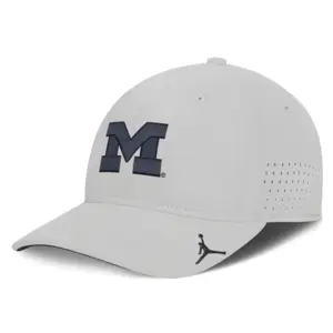 Nike Michigan Sideline Practice Jordan Brand Dri-fit College Hat - Grey