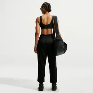 Nike Studio Fleece Sport Dri-fit Mid-rise Pants - Black