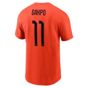 Nike Cody Gakpo Netherlands Soccer T-shirt - Orange