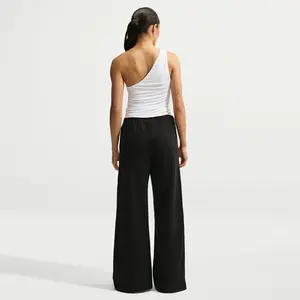 Nike Studio Fleece Mid-rise Wide-leg Pants