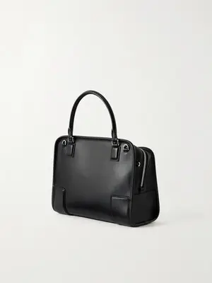 Loewe Amazona 180 Medium Leather Shoulder Bag - Black