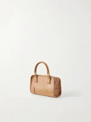 Loewe Amazona 180 Leather Shoulder Bag - Neutrals