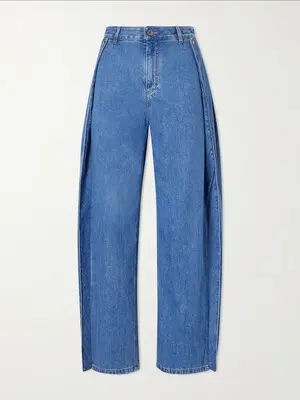 Loewe Draped Wide-leg Jeans