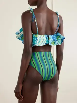 ALEMAIS Margo Striped Bikini Brief